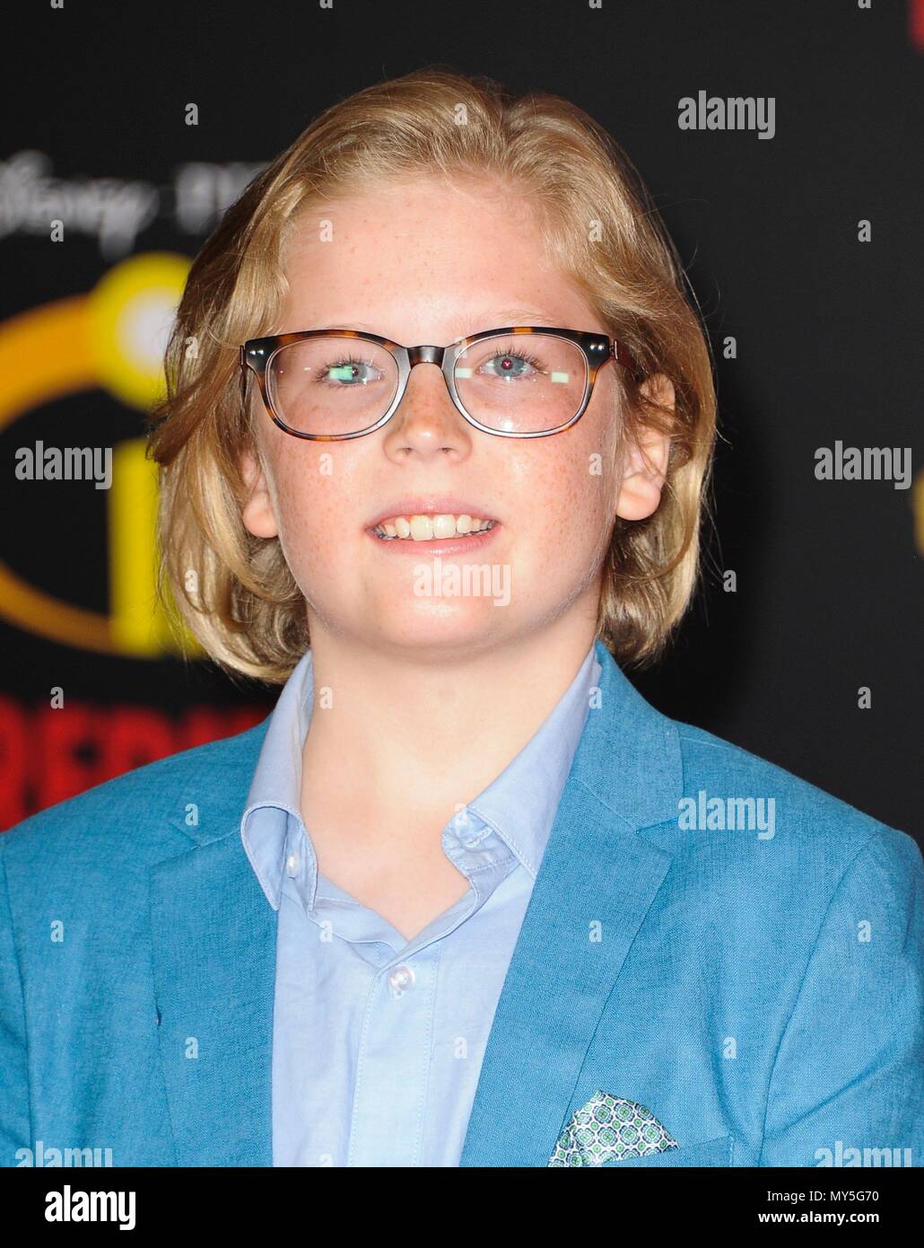 Los Angeles, CA, USA. 5th June, 2018. Huckleberry Milner at arrivals ...