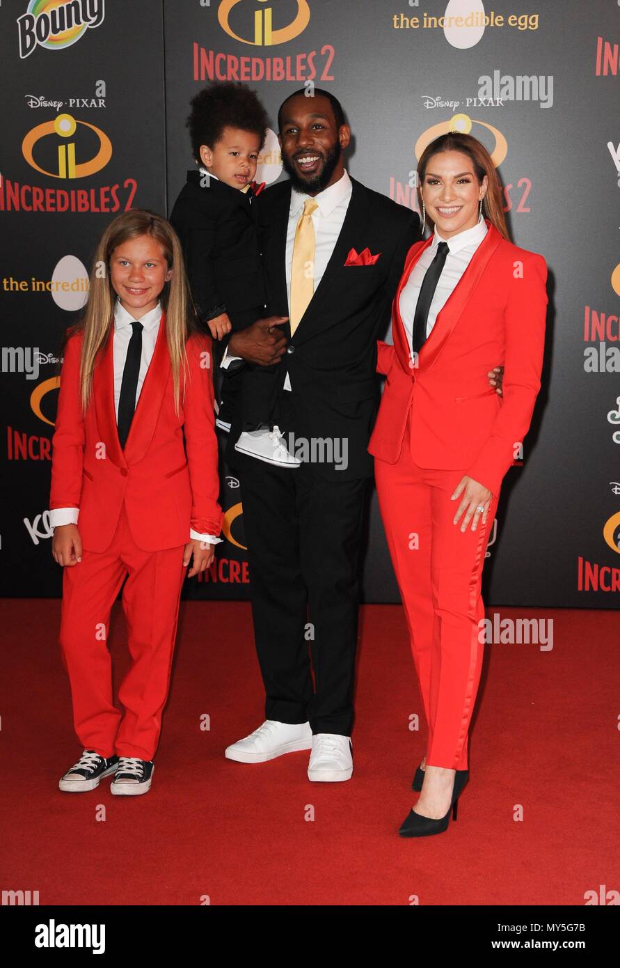 Los Angeles, CA, USA. 5th June, 2018. Allison Holker, Stephen Boss ...