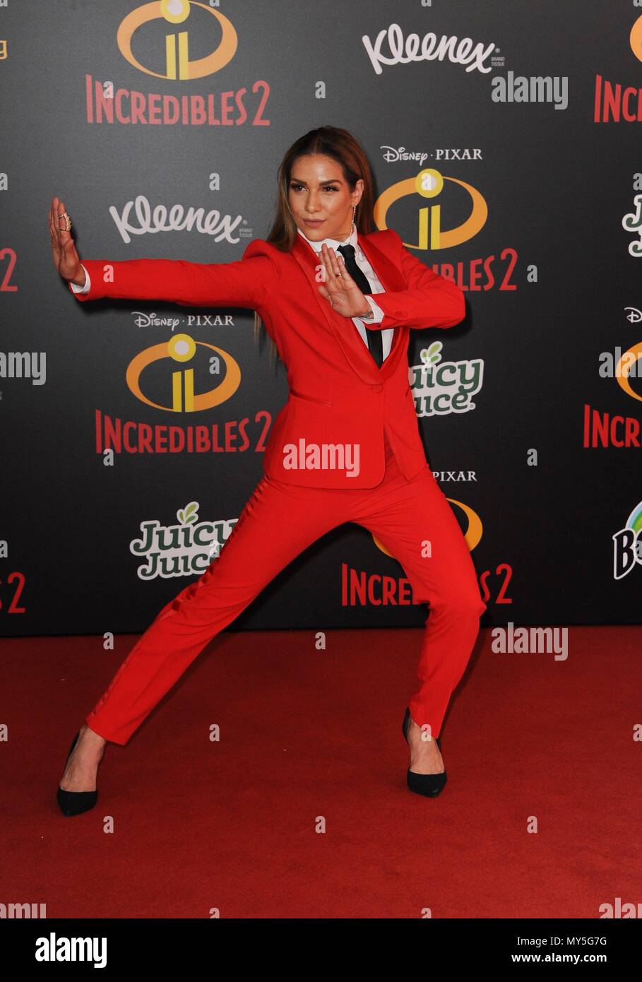 Los Angeles, CA, USA. 5th June, 2018. Allison Holker at arrivals for ...