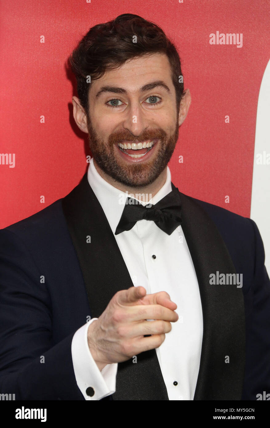 New York City, New York, USA. 5th June, 2018. Host of HQ Trivia SCOTT ...