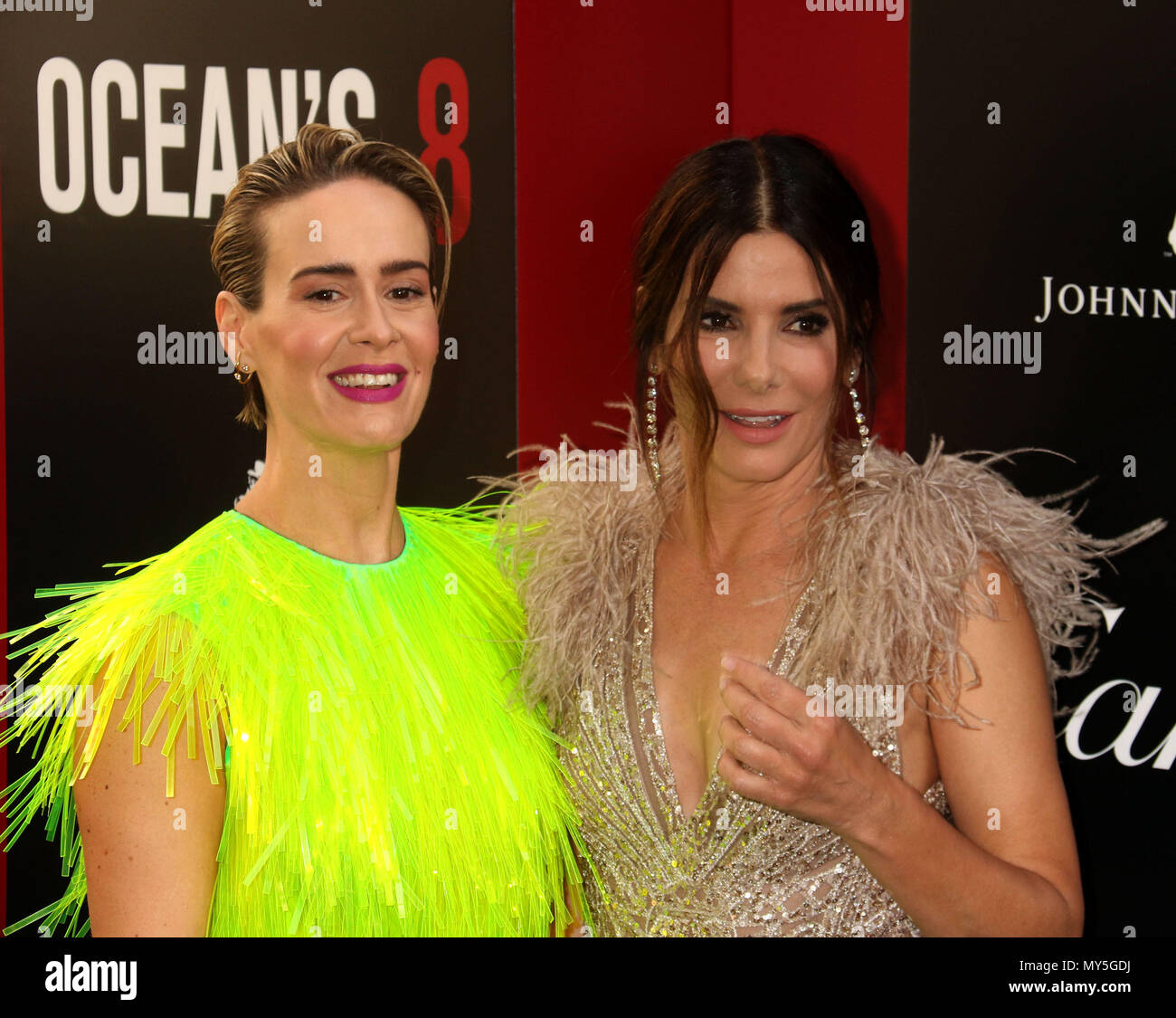 New York City, New York, USA. 5th June, 2018. Actresses SARAH PAULSON ...
