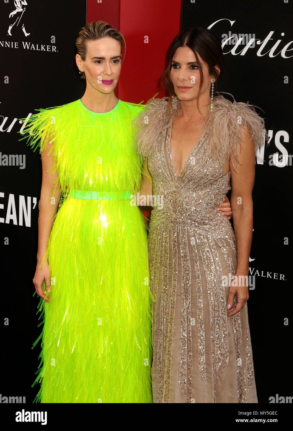 New York City, New York, USA. 5th June, 2018. Actresses SARAH PAULSON ...