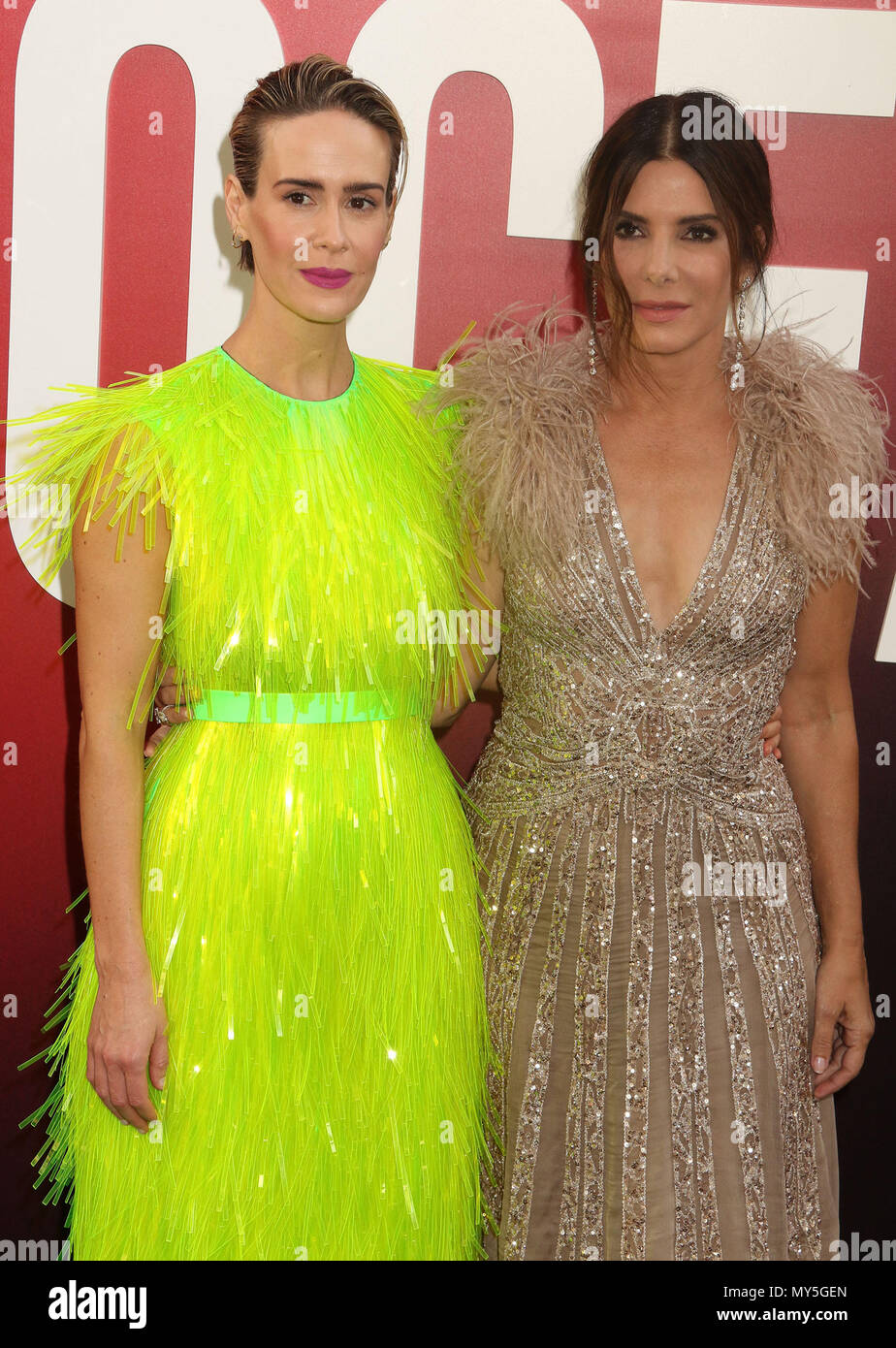 New York City, New York, USA. 5th June, 2018. Actresses SARAH PAULSON ...