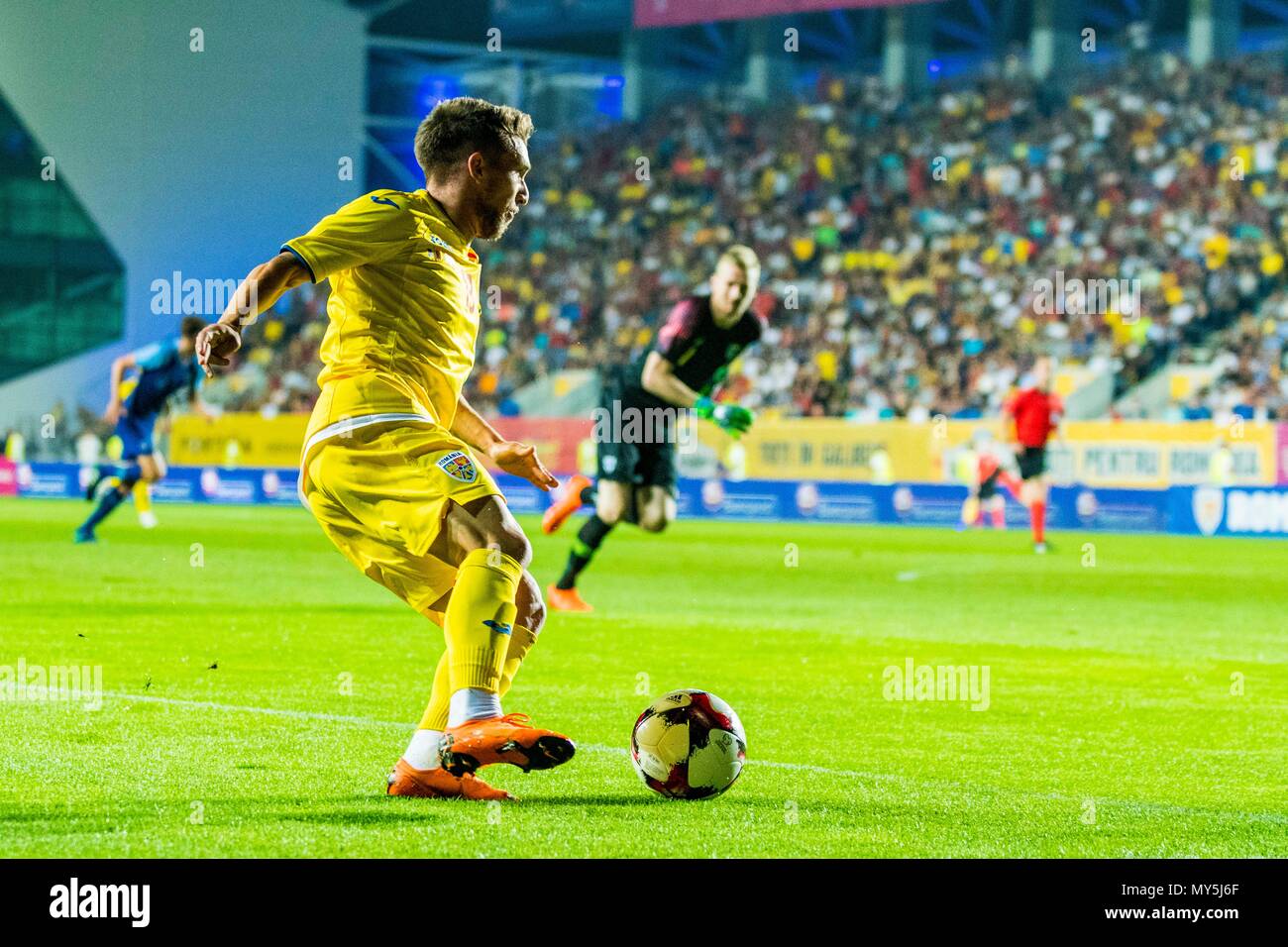 June 5, 2018: Alexandru Baluta #13 (Romania) during the International ...