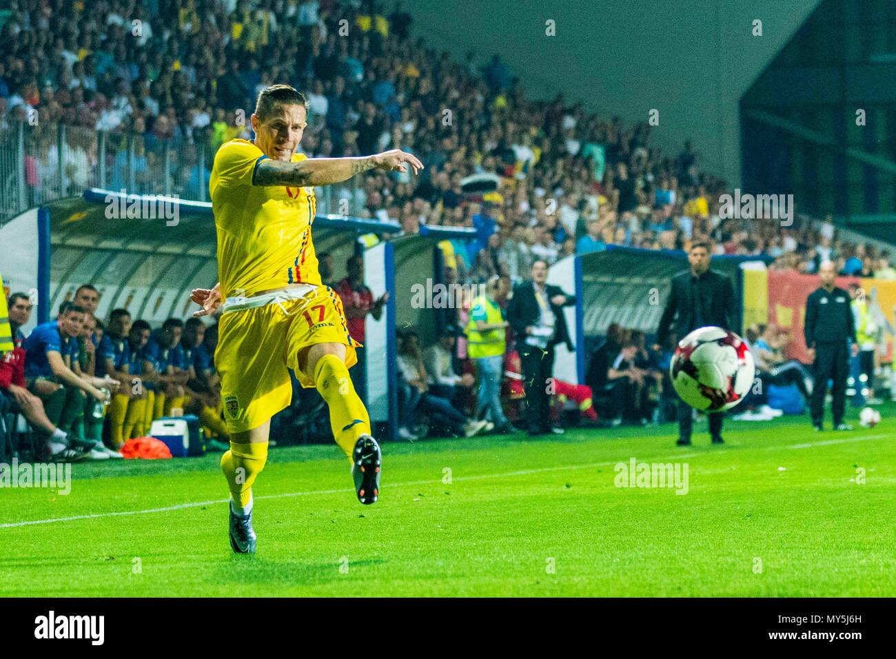 June 5, 2018: Ciprian Deac #17 (Romania) during the International ...