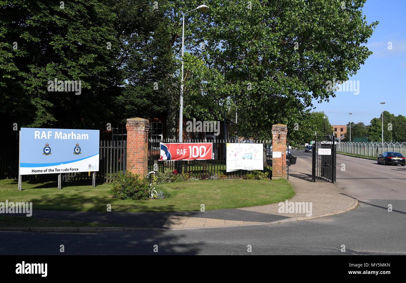 Norfolk, UK. 6th Jun, 2018.New F-35 Lightning aircraft arrive at RAF ...