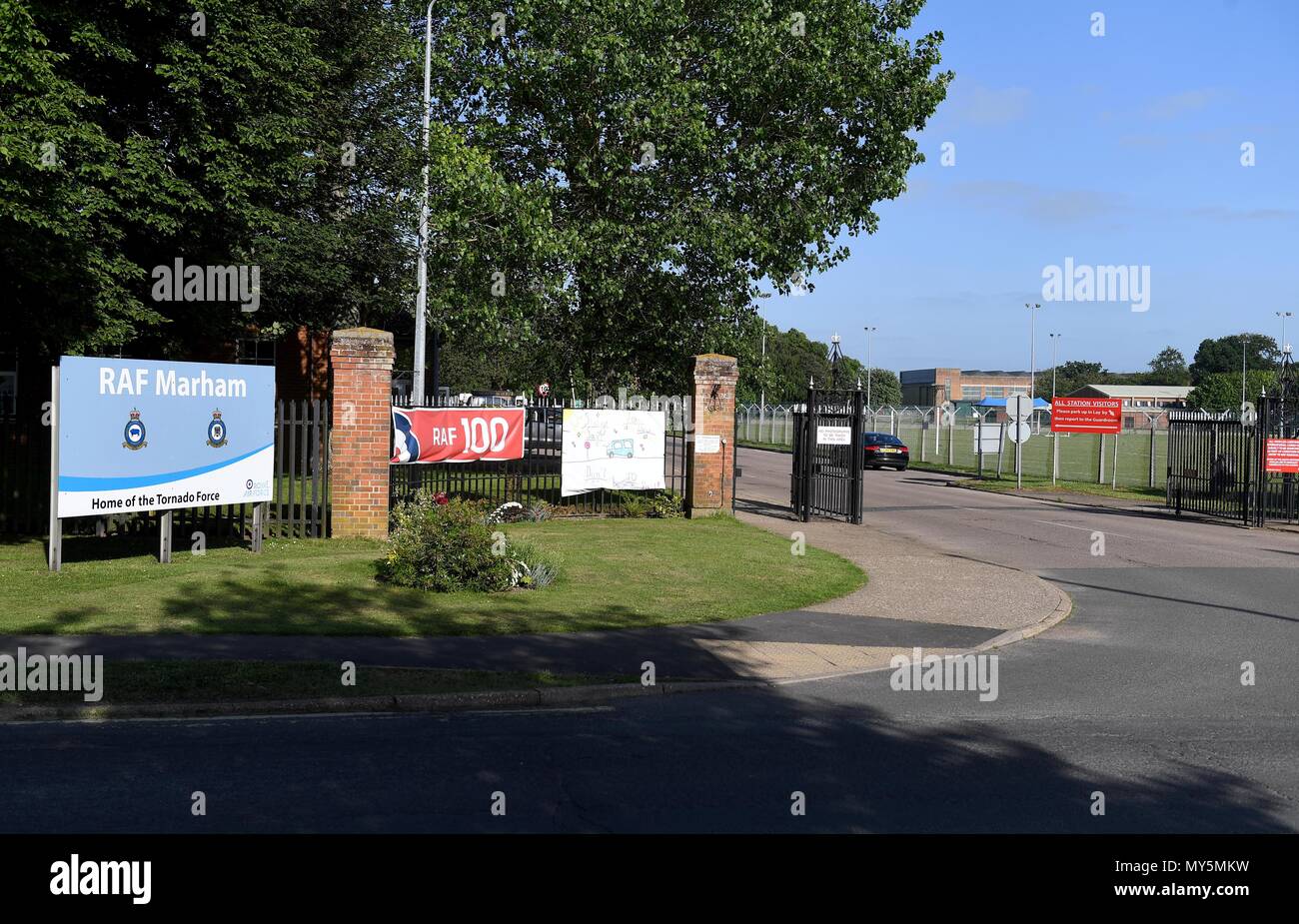 Norfolk, UK. 6th Jun, 2018.New F-35 Lightning aircraft arrive at RAF ...