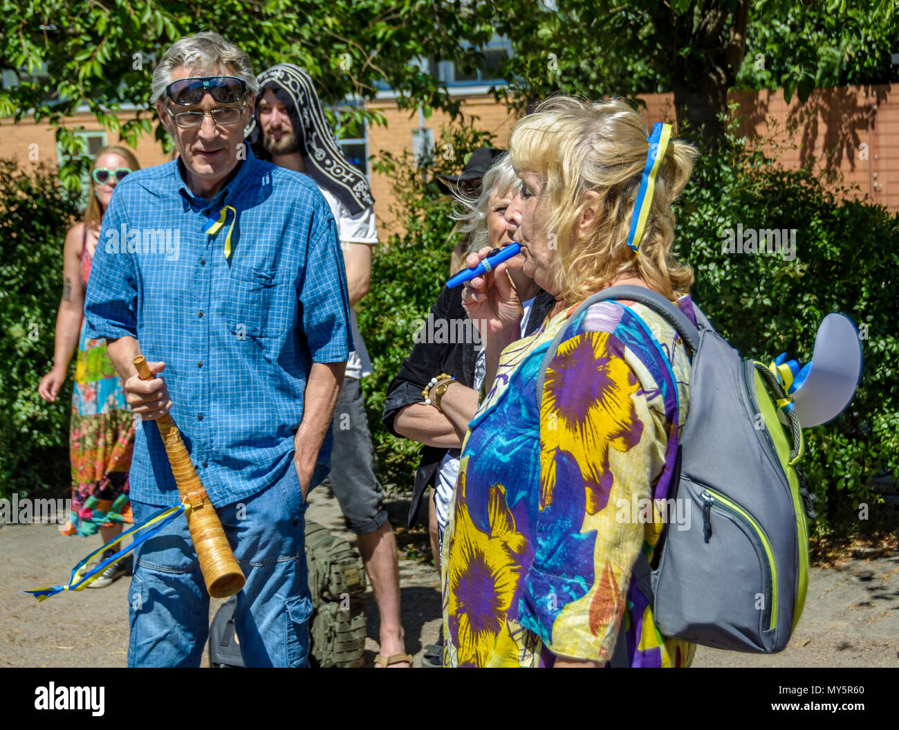 Malmö, Sweden. 6th June, 2018. Celebration of the Swedish National Day ...