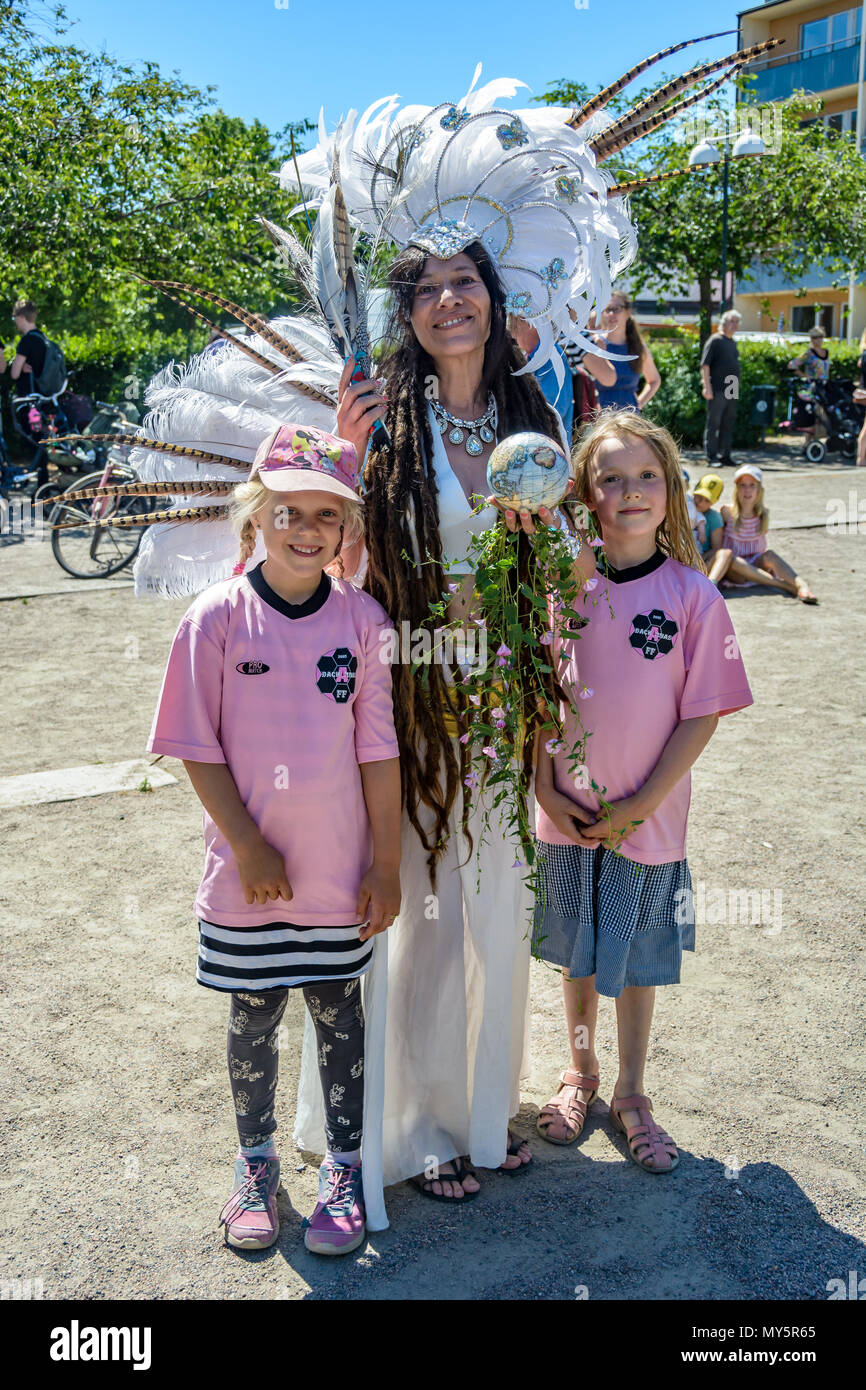 Malmö, Sweden. 6th June, 2018. Celebration of the Swedish National Day ...