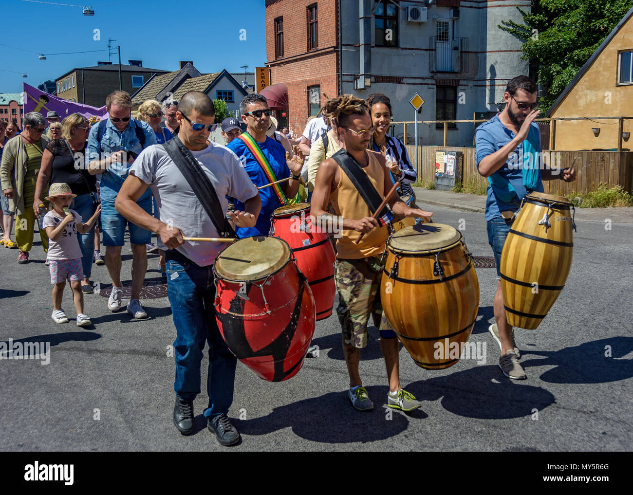Malmö, Sweden. 6th June, 2018. Celebration of the Swedish National Day ...