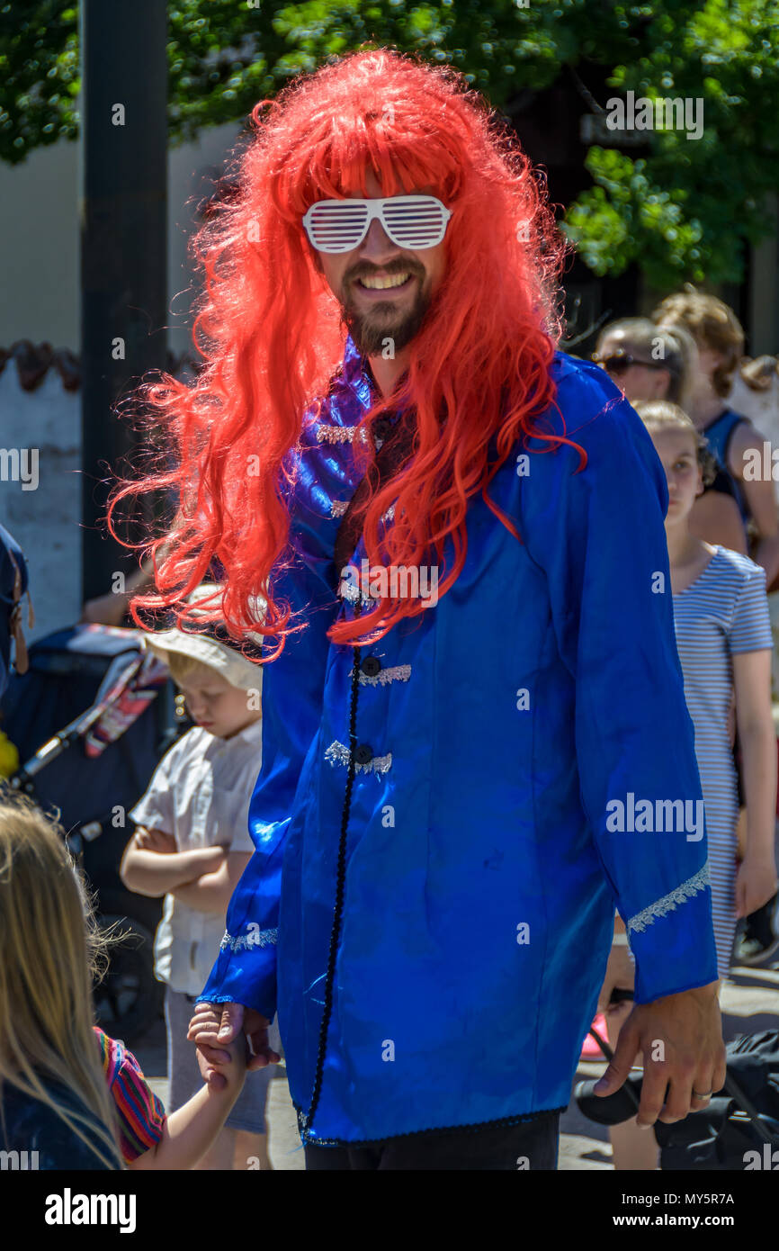 Malmö, Sweden. 6th June, 2018. Celebration of the Swedish National Day ...
