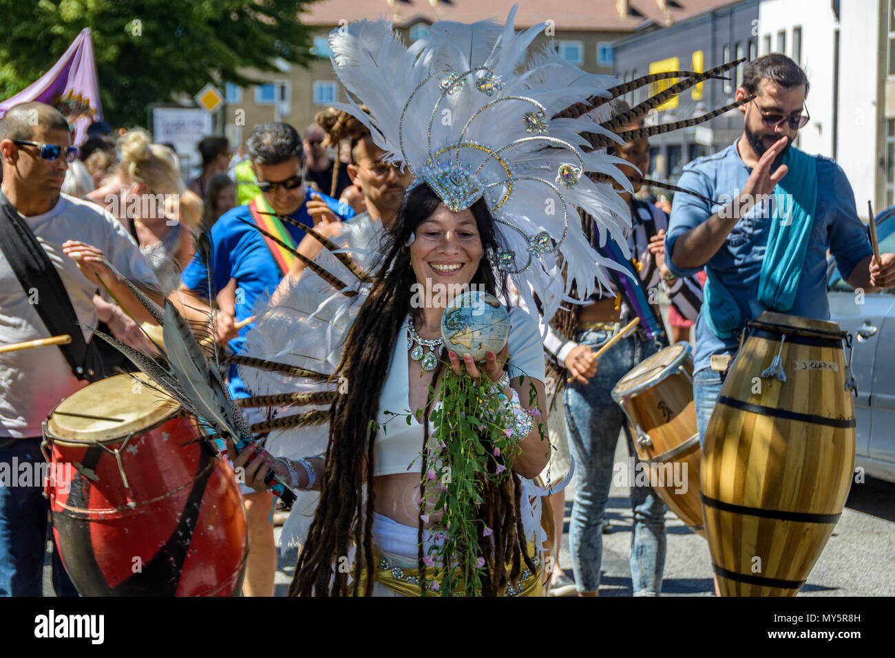 Malmö, Sweden. 6th June, 2018. Celebration of the Swedish National Day ...