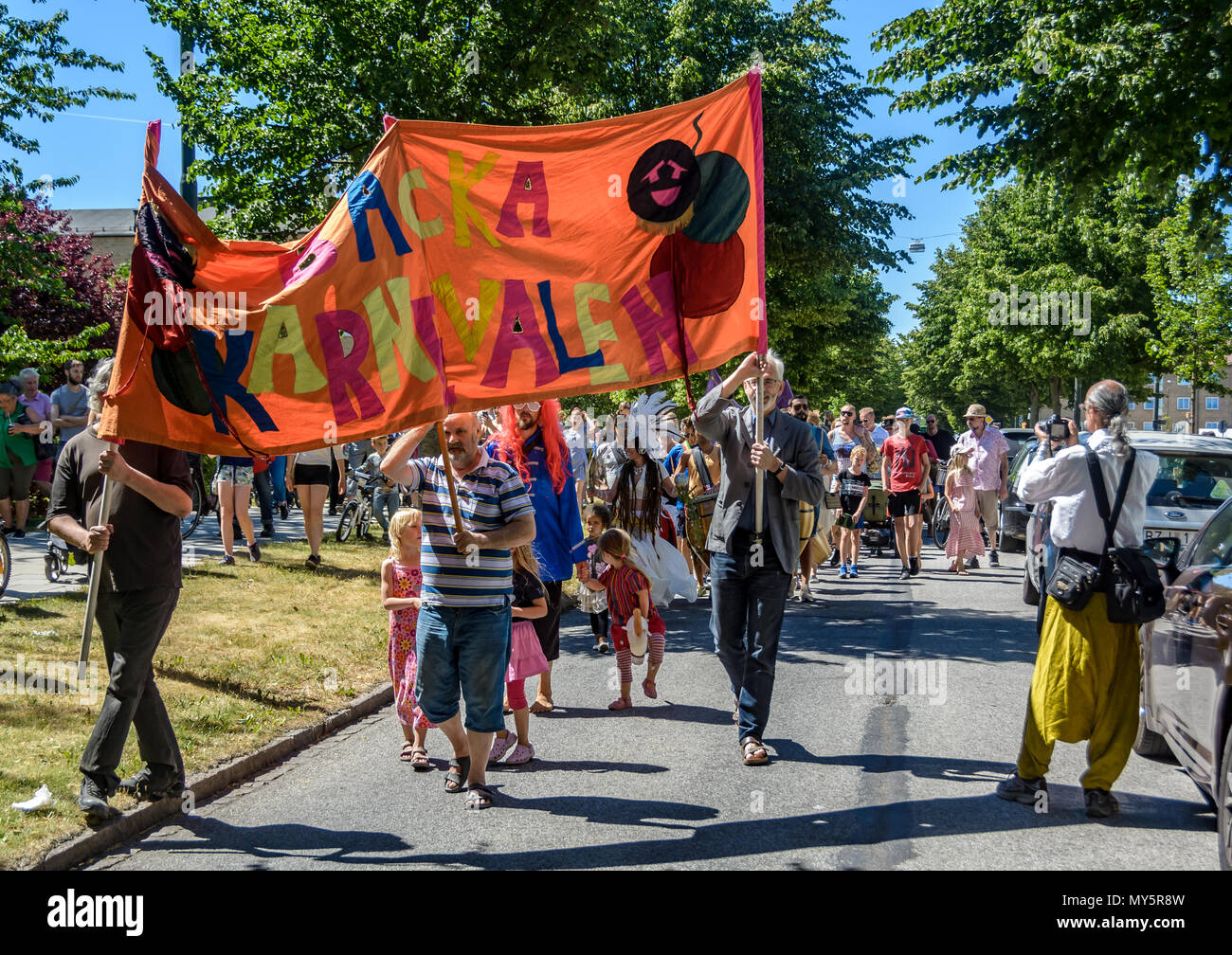 Malmö, Sweden. 6th June, 2018. Celebration of the Swedish National Day ...