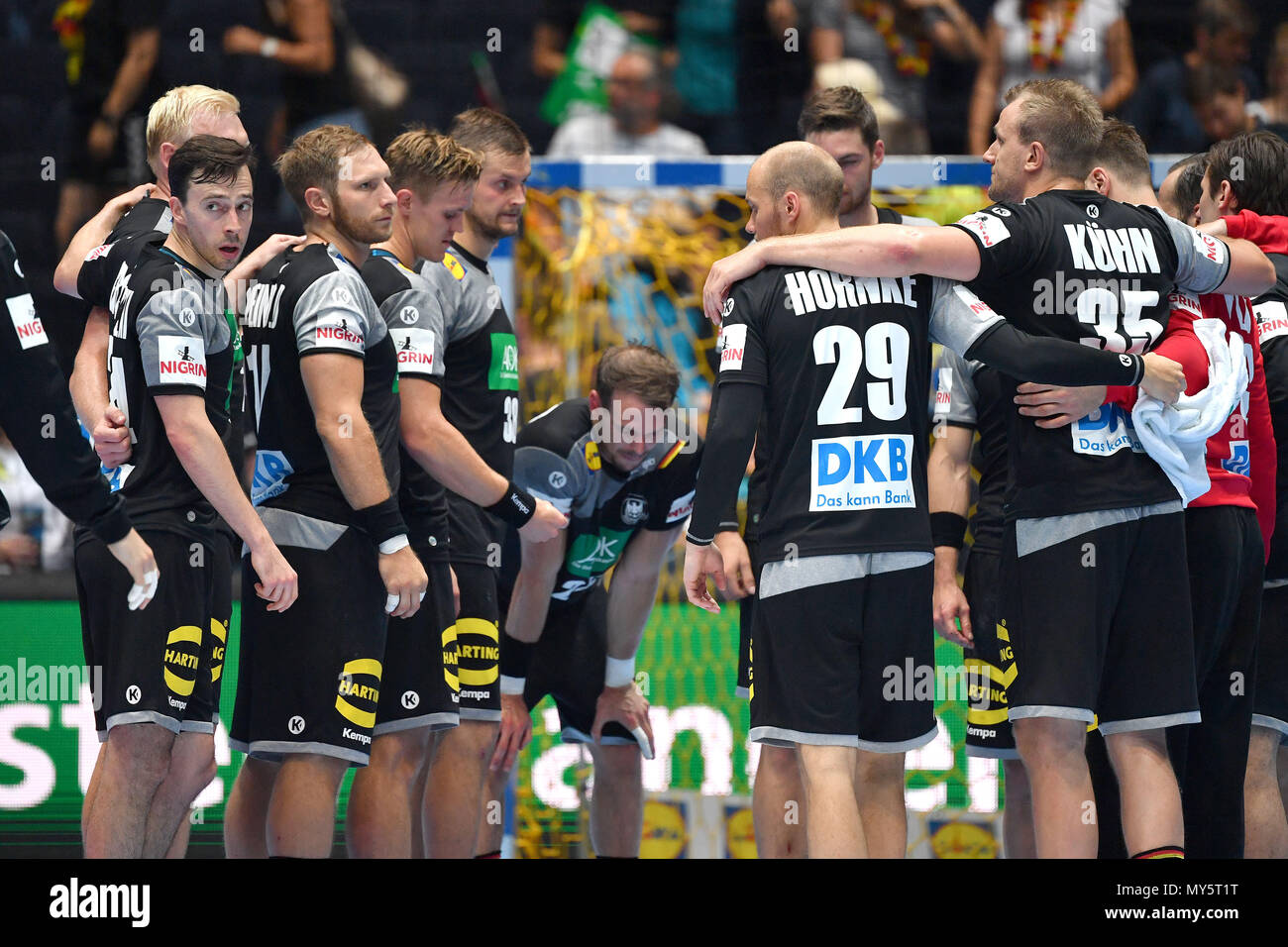 German National Handball Team Players High Resolution Stock Photography ...