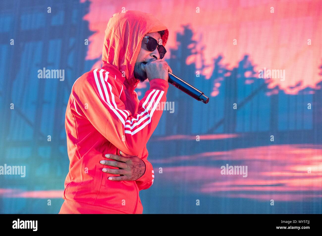 21 savage live concert hi-res stock photography and images - Alamy
