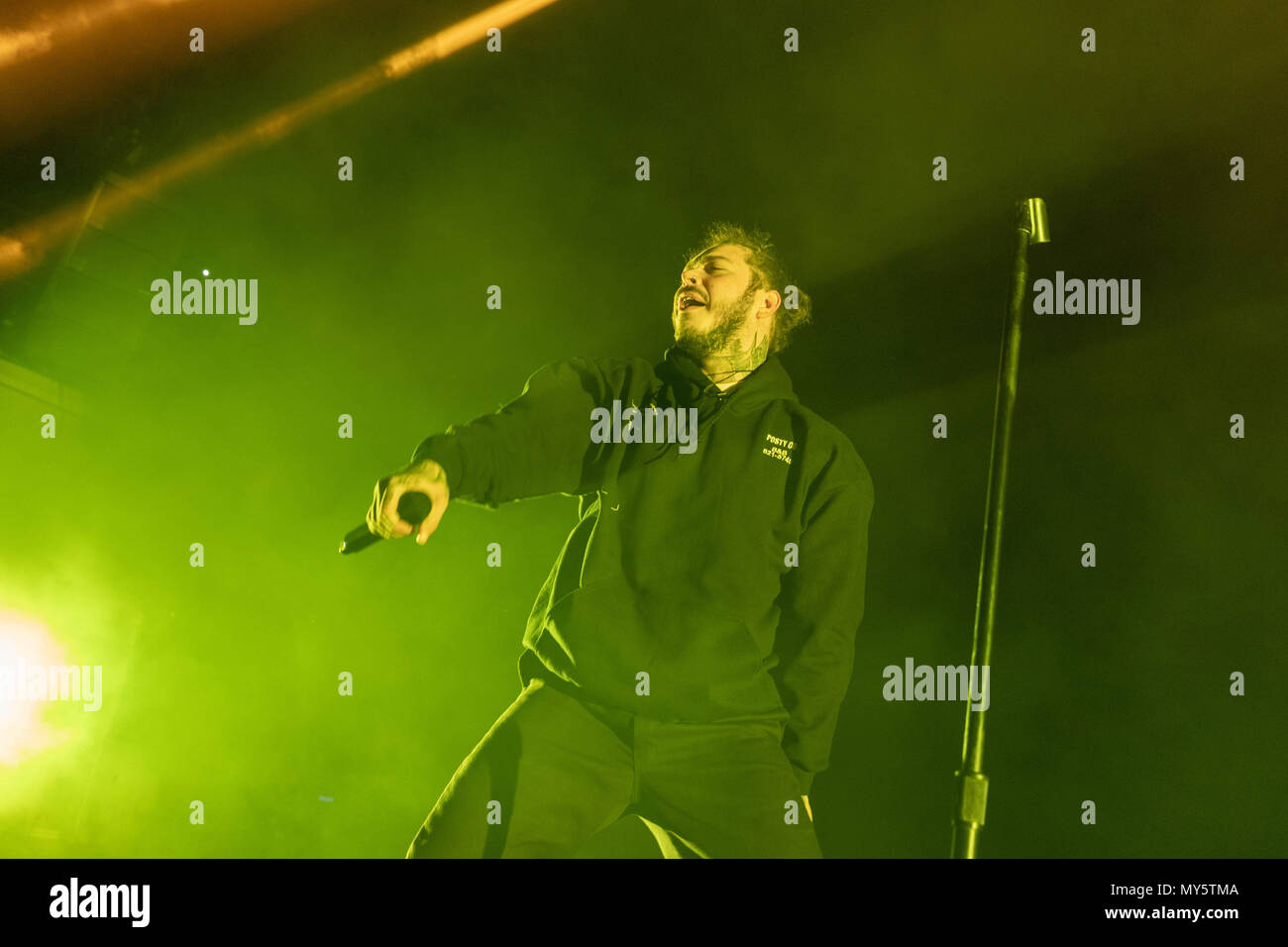 Chicago, Illinois, USA. 5th June, 2018. POST MALONE (AUSTIN RICHARD ...