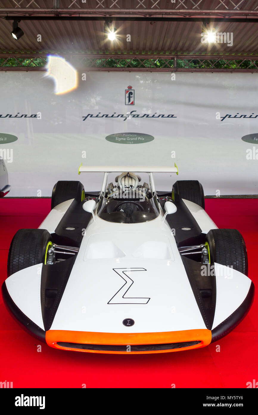 Torino, Italy. 6th June 2018. The prototype car Sigma Grand Prix of ...