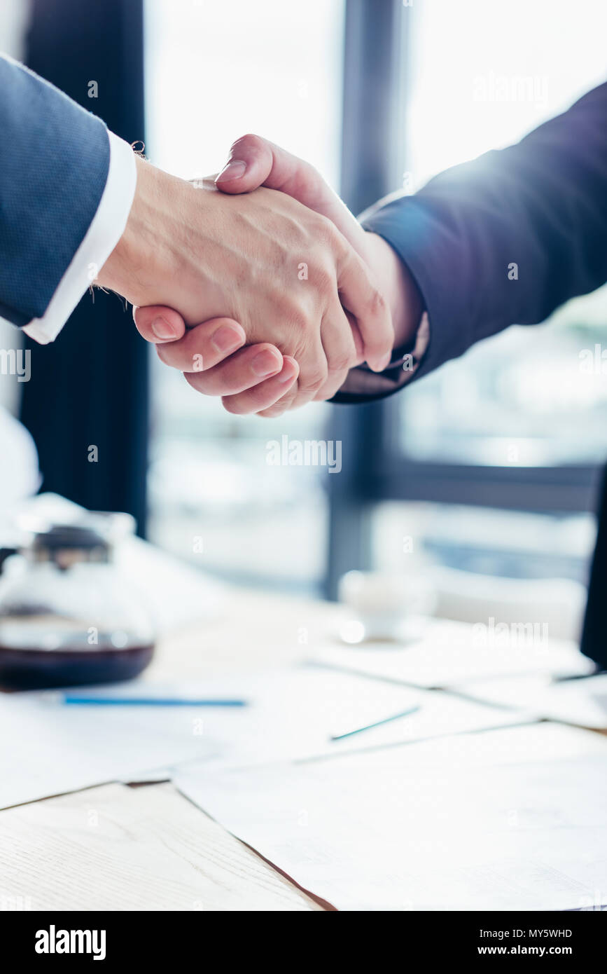 Professional shaking hands hi-res stock photography and images - Alamy