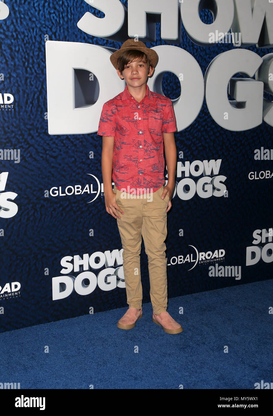 Premiere Of Global Road Entertainment's "Show Dogs" Featuring: Prestyn ...