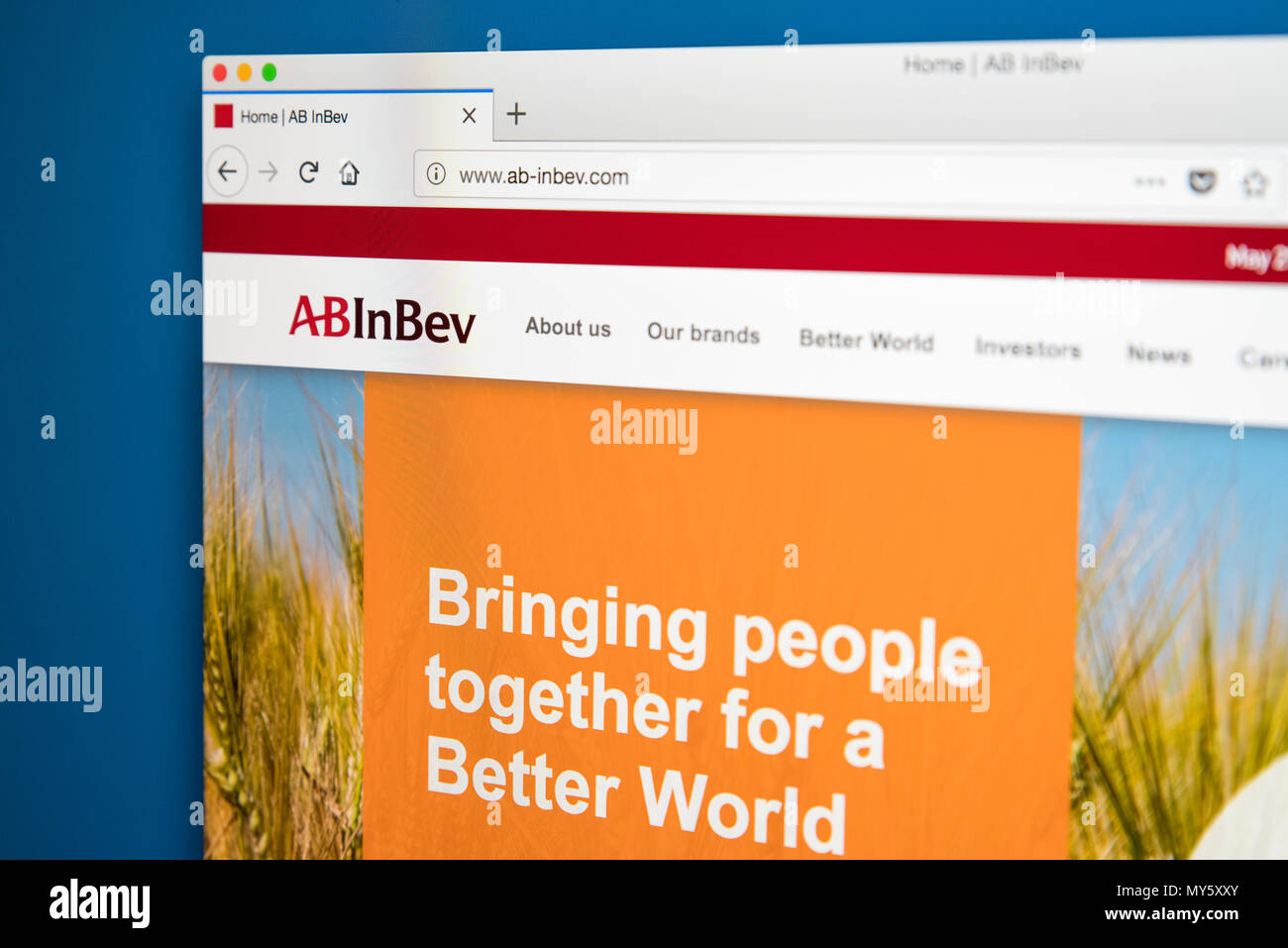 Abinbev logo hi-res stock photography and images - Alamy