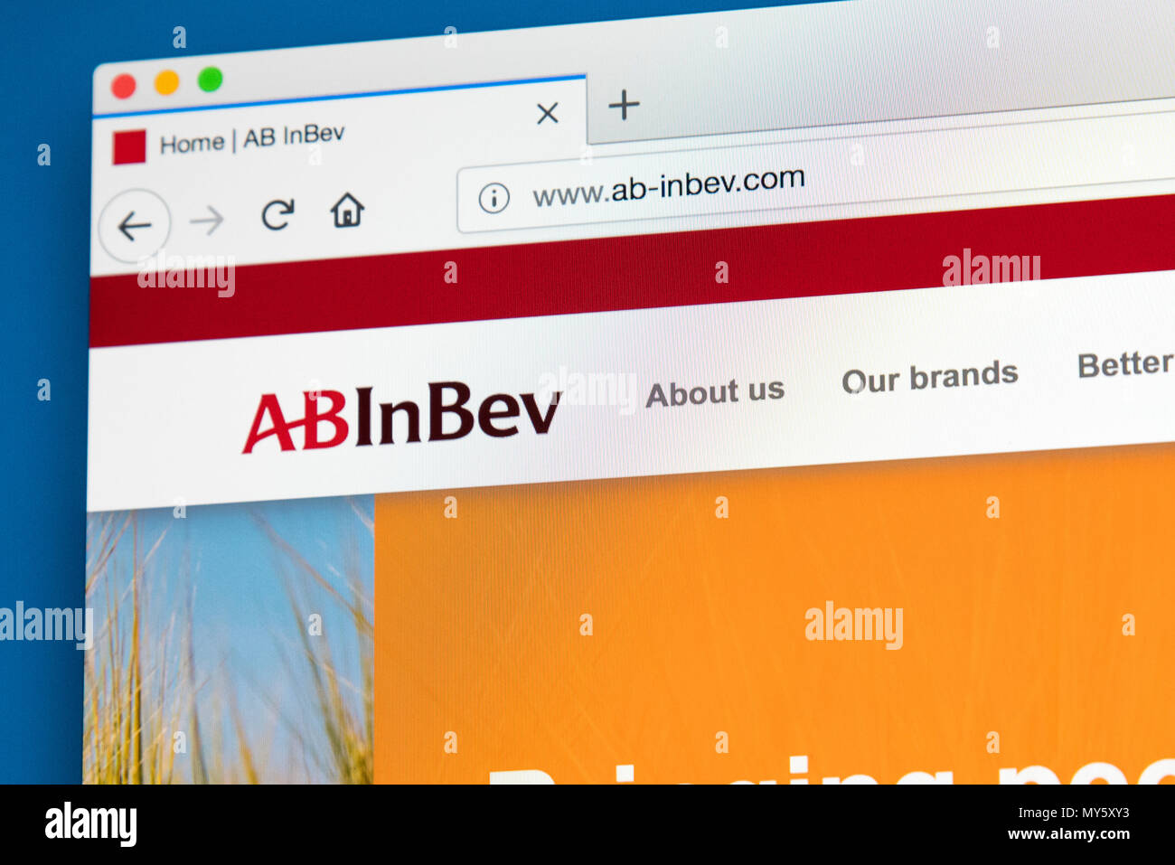 Abinbev logo hi-res stock photography and images - Alamy