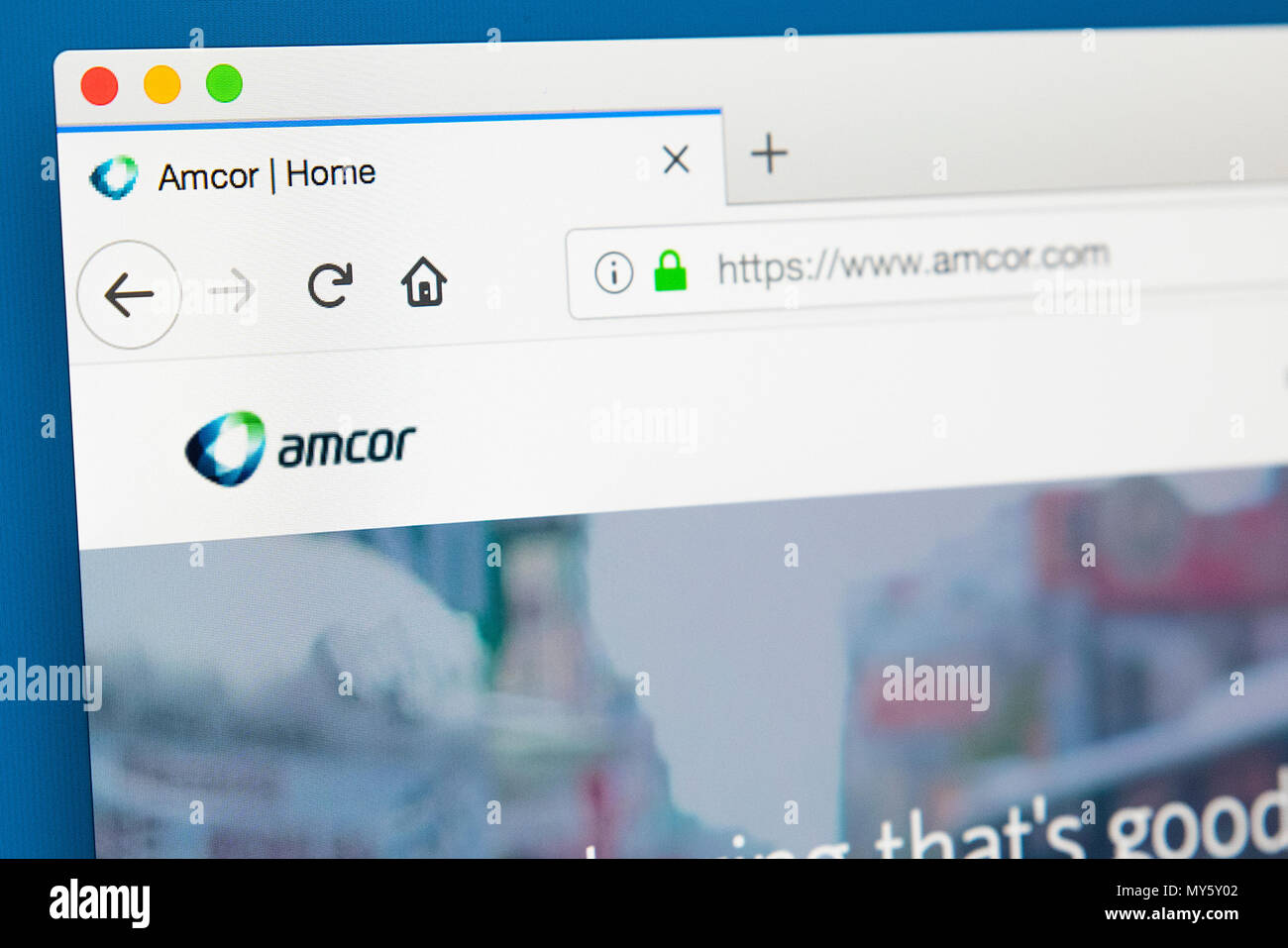 Amcor packaging hi-res stock photography and images - Alamy