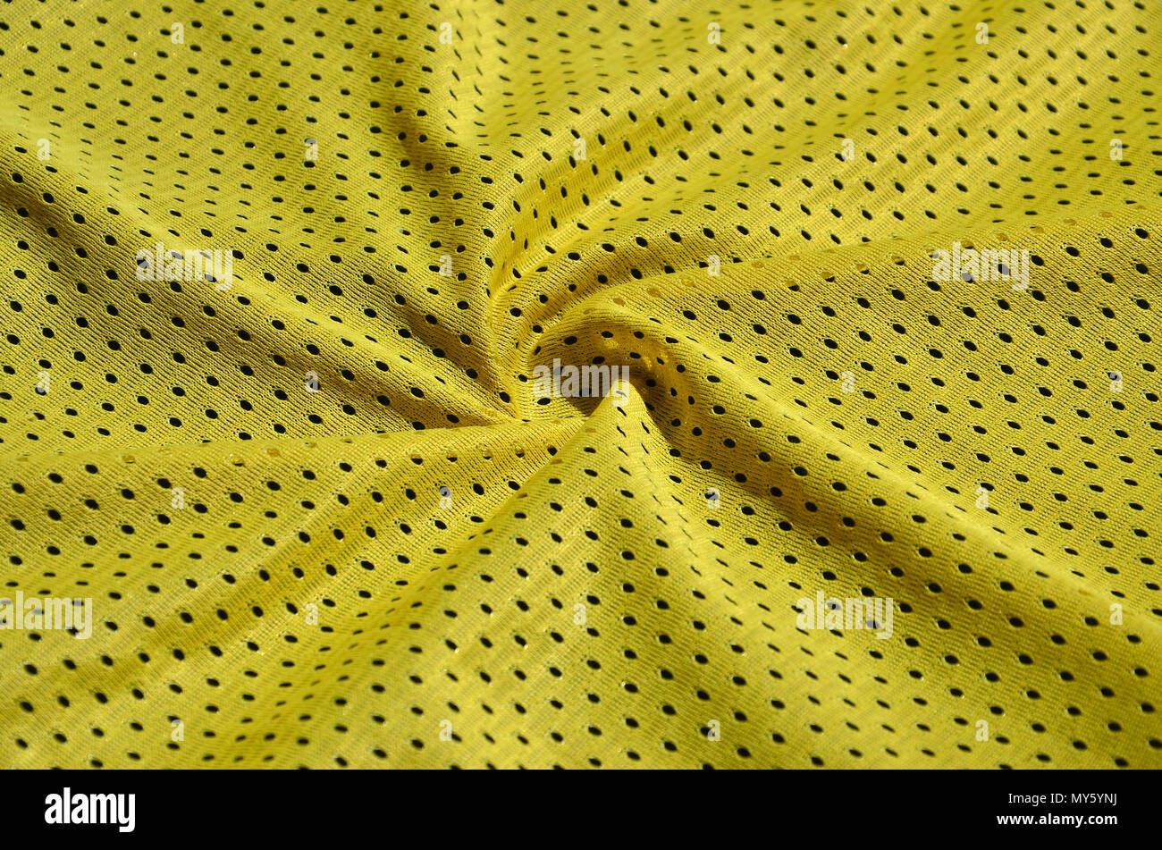 Texture of sportswear made of polyester fiber. Outerwear for sports ...