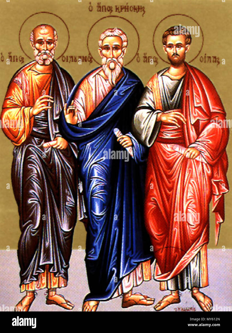 Three disciples hi-res stock photography and images - Alamy