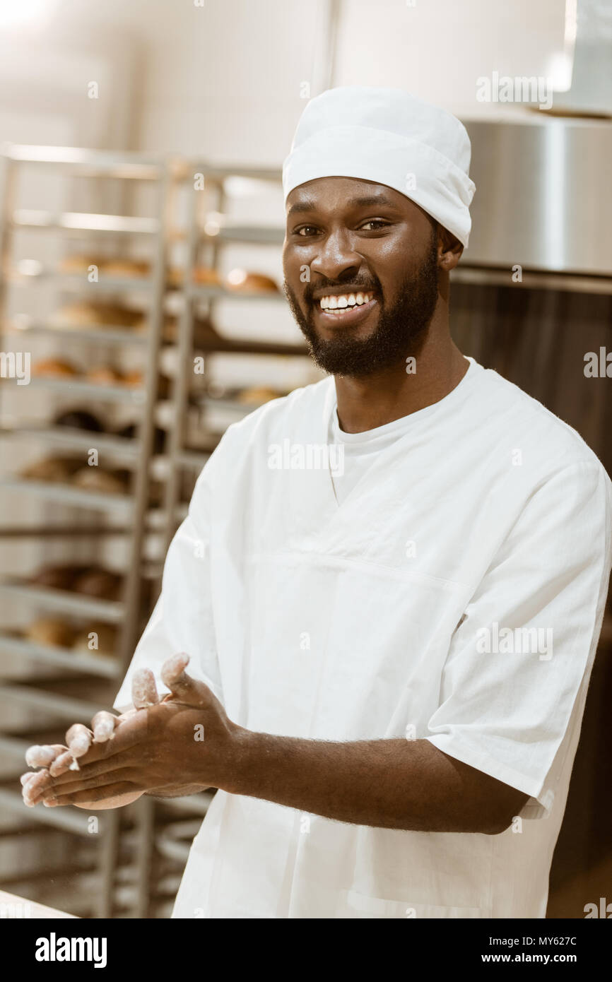 Baker african american male hi-res stock photography and images - Alamy