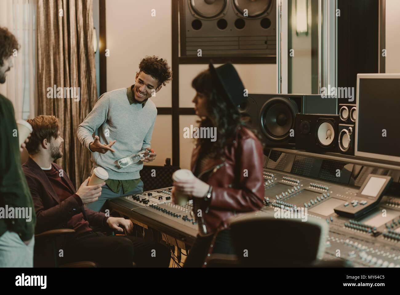 African american record producers hi-res stock photography and images ...