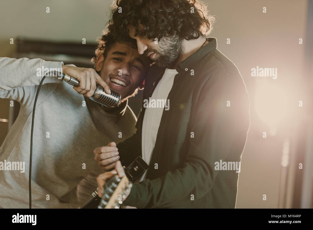 Emotional singer hi-res stock photography and images - Alamy