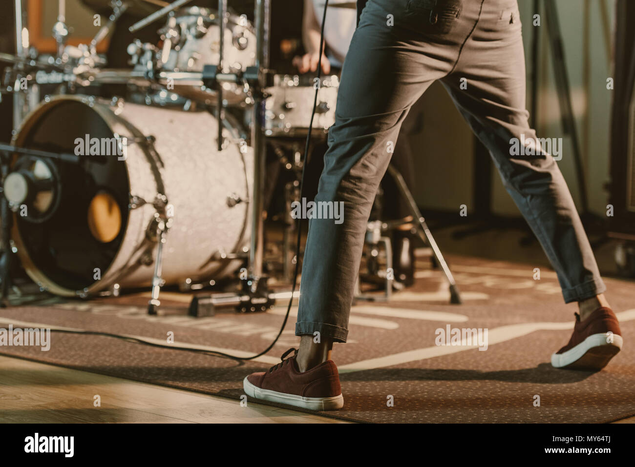 Close up shot drum set hi-res stock photography and images - Alamy