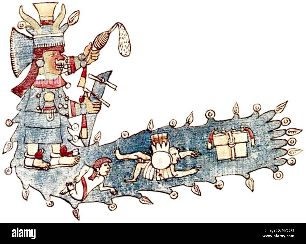Mesoamerican deity Cut Out Stock Images & Pictures - Alamy