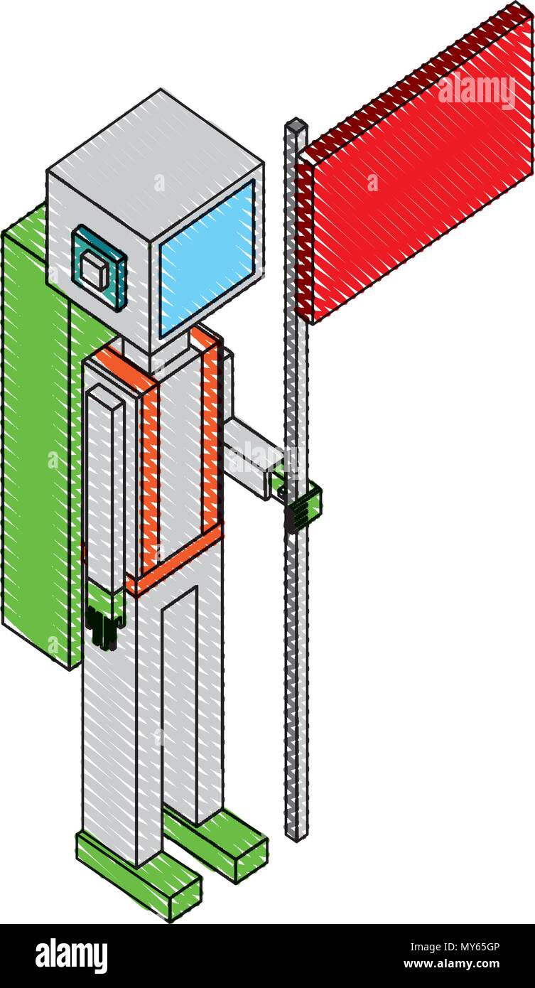 space man with flag isometric avatar Stock Vector Image & Art - Alamy