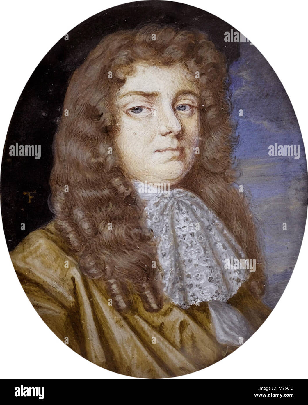 . English: William Russell, Lord Russell (1639-1683) watercolour on ...