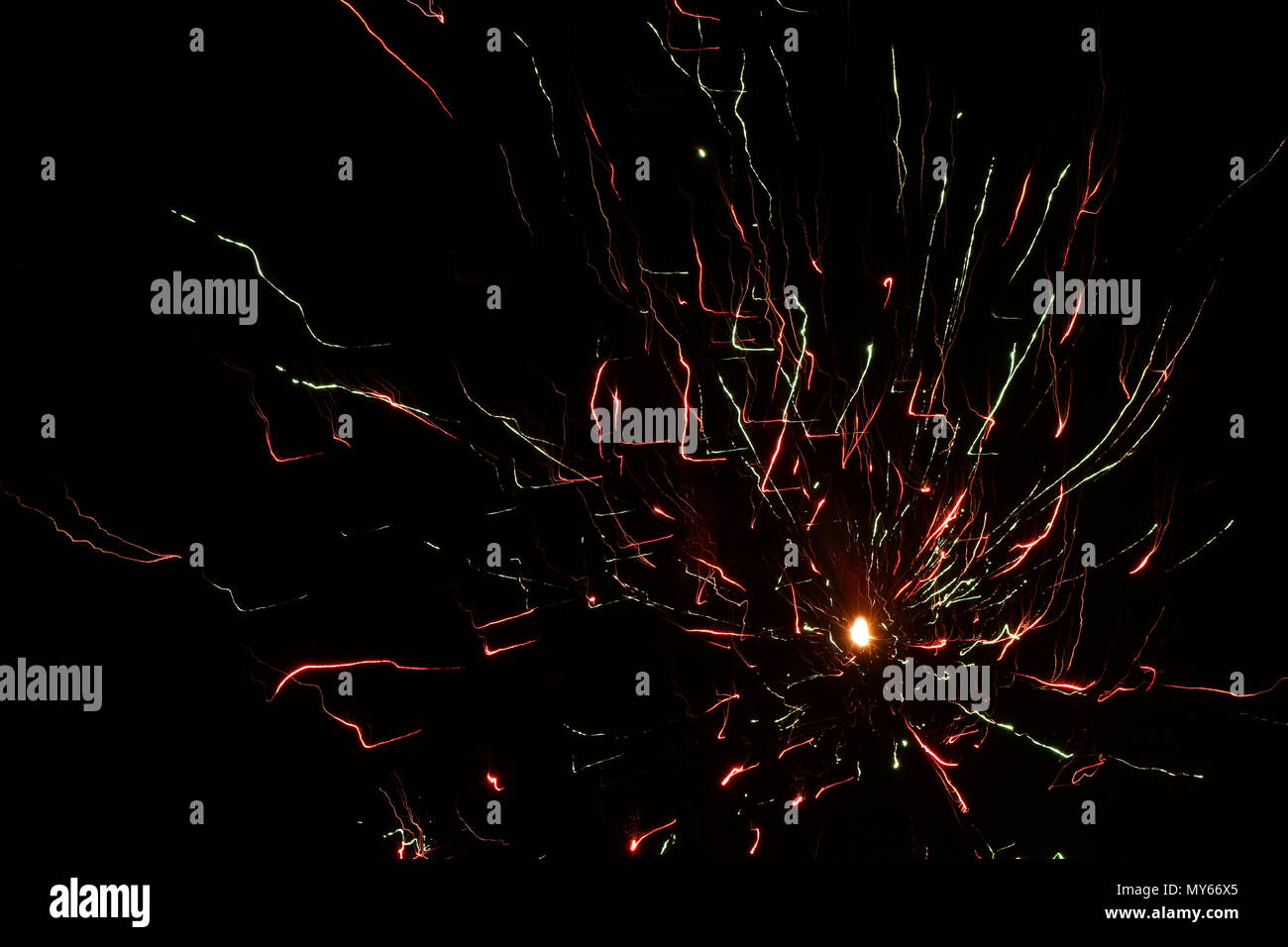 colors of firework Stock Photo - Alamy