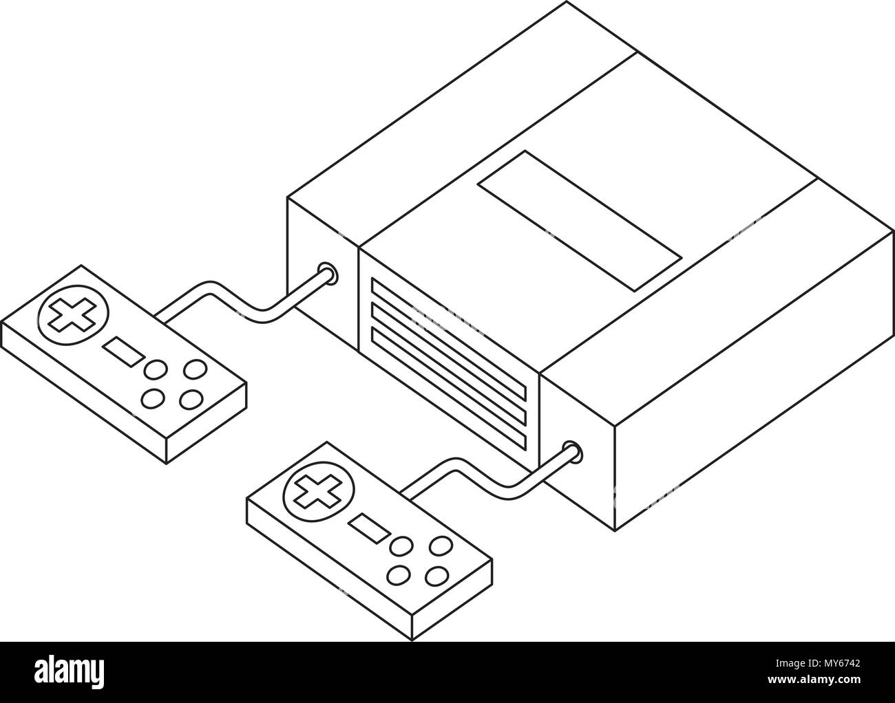 3d console Black and White Stock Photos & Images - Alamy