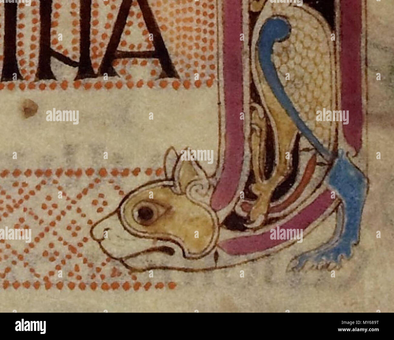 Anglo saxon gospel hi-res stock photography and images - Alamy