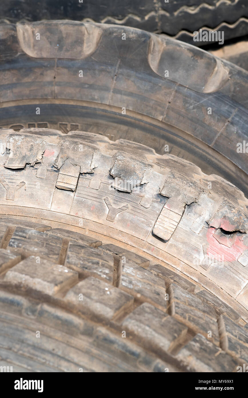 Old tyre piles hi-res stock photography and images - Alamy
