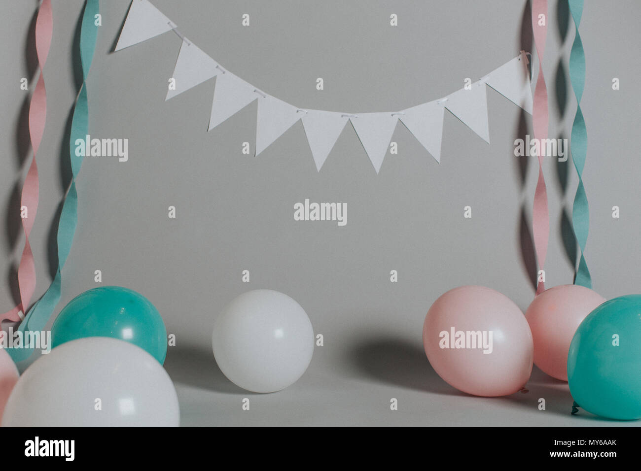 birthday photo setup Stock Photo - Alamy