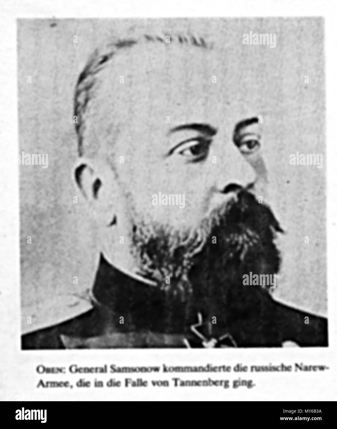 . General Samsonow(+ 1914) . for 1915. Unknown. Digitalised by Vitold ...