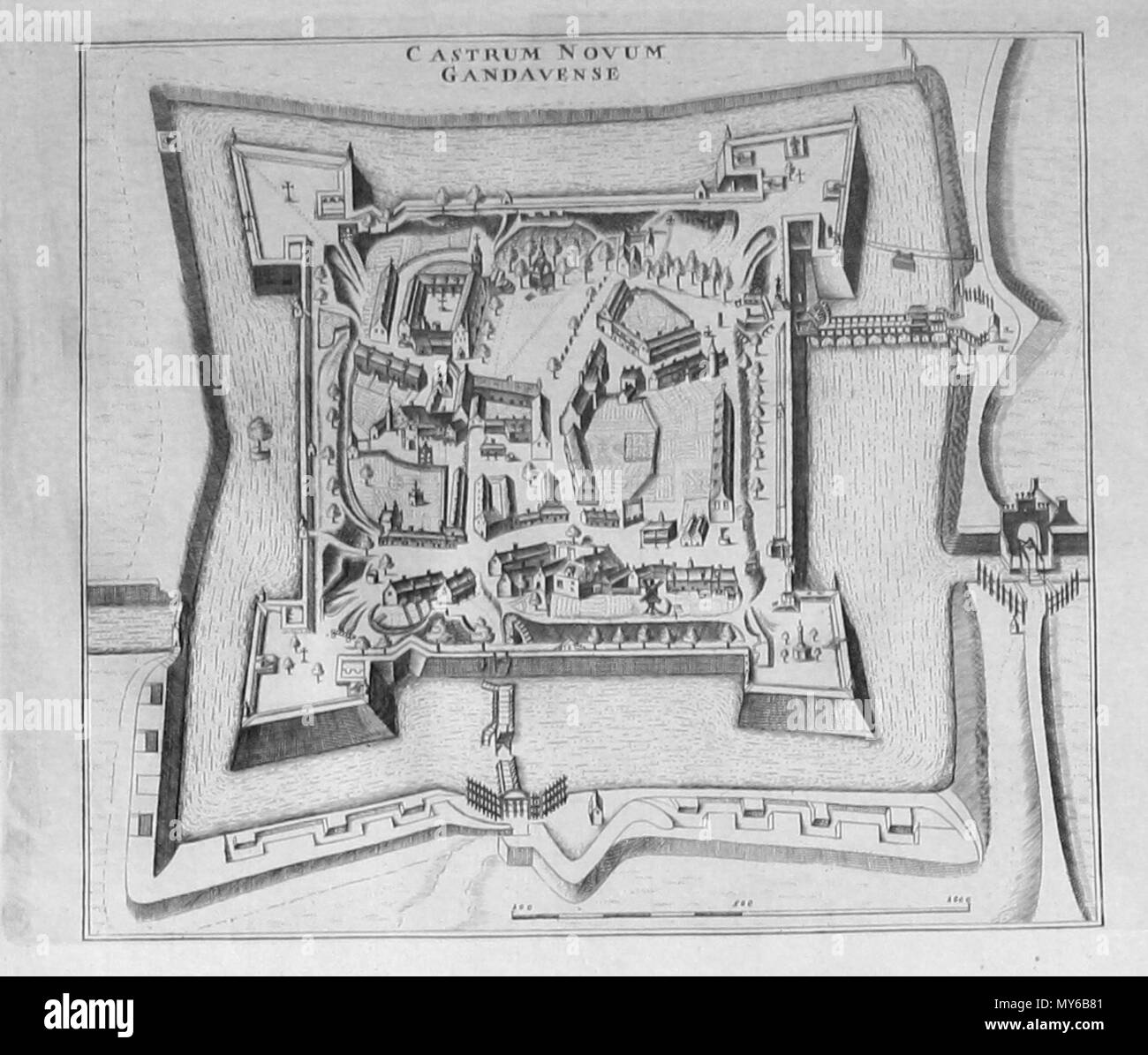 . English: Castrum Novum Gandavense . 28 October 2011. ?, 1750 101 ...