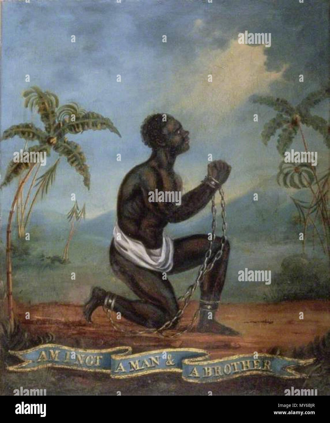 Kneeling slave hi-res stock photography and images - Alamy