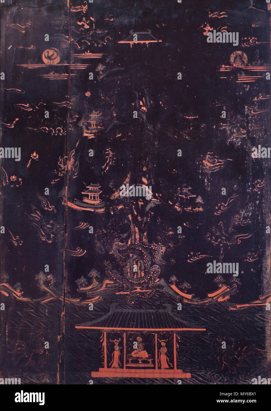 . English: Tamamushi Shrine, Horyuji, Japan . 31 January 2012 ...