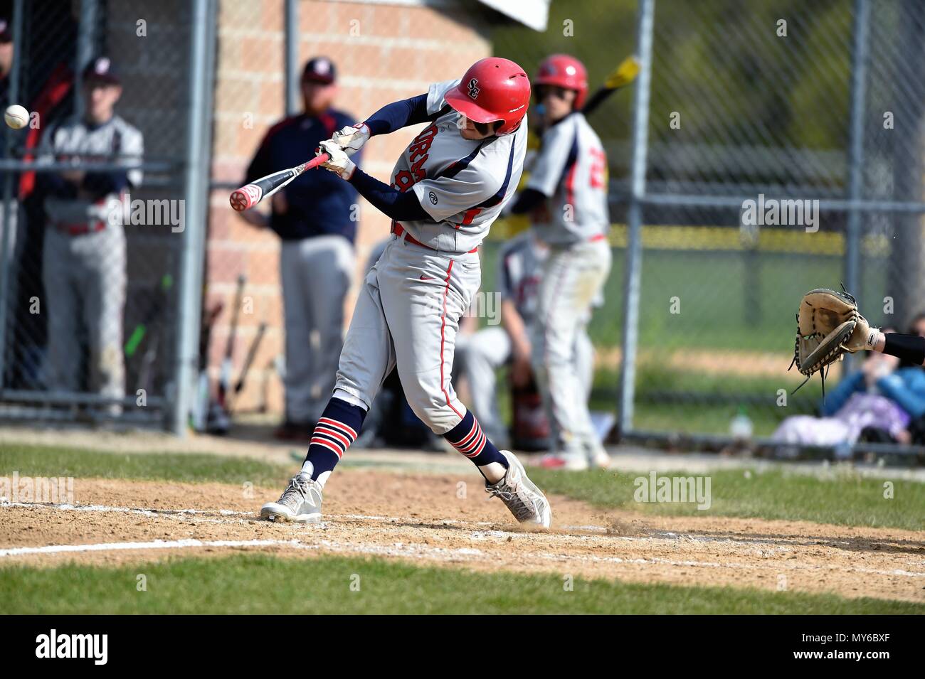 Sports field school center hi-res stock photography and images - Alamy