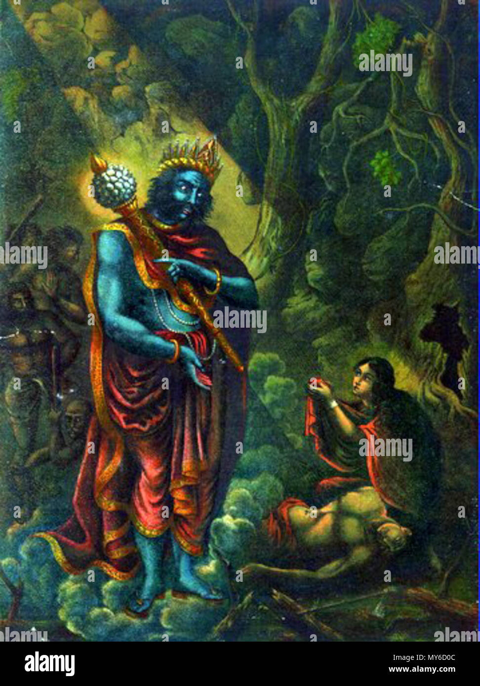 . English: Album of popular prints mounted on cloth pages. Colour ...