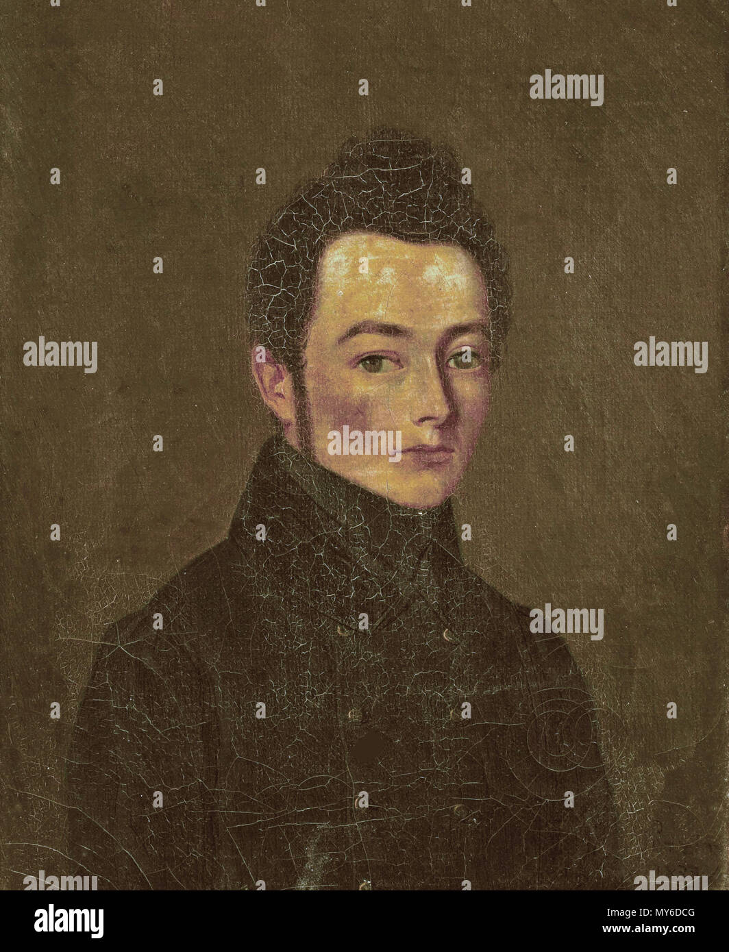 Pierre-Frédéric Dorian *oil on canvas *24 x 19,1 cm * signed l.r ...