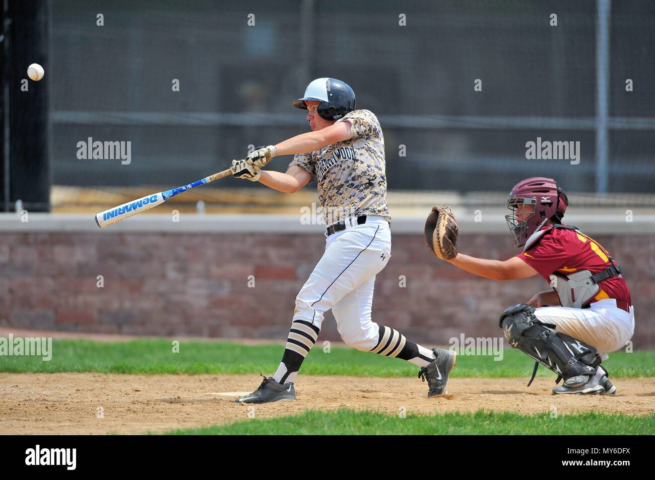Batter in box hi-res stock photography and images - Alamy