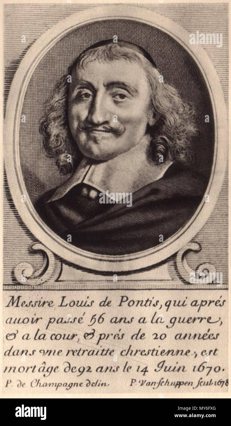 . Français : Louis de Pontis (1583—1670), maréchal français. 17th ...