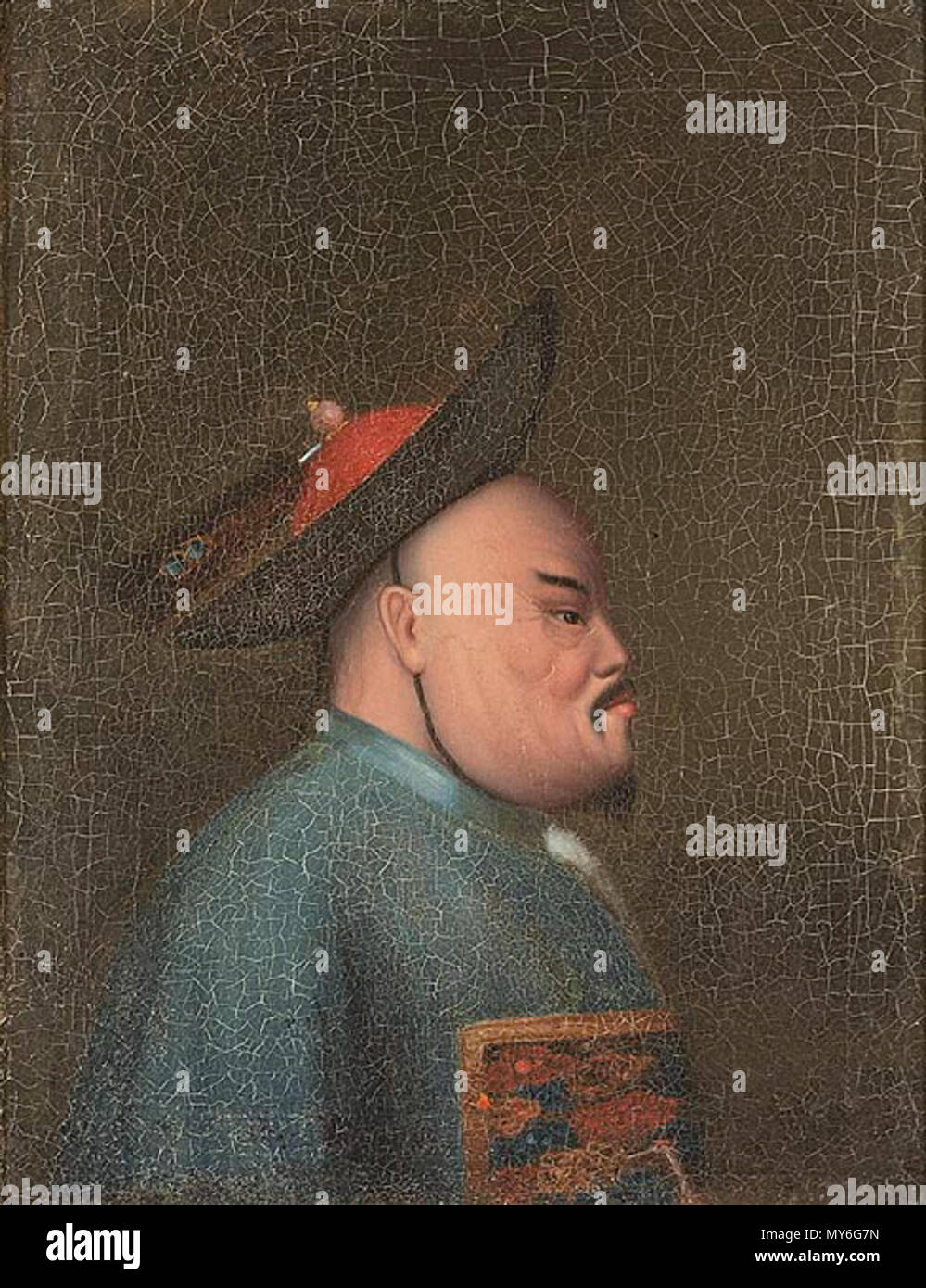 . English: Lin Zexu. 19th century. Source says 'in the style of Lam Qua ...
